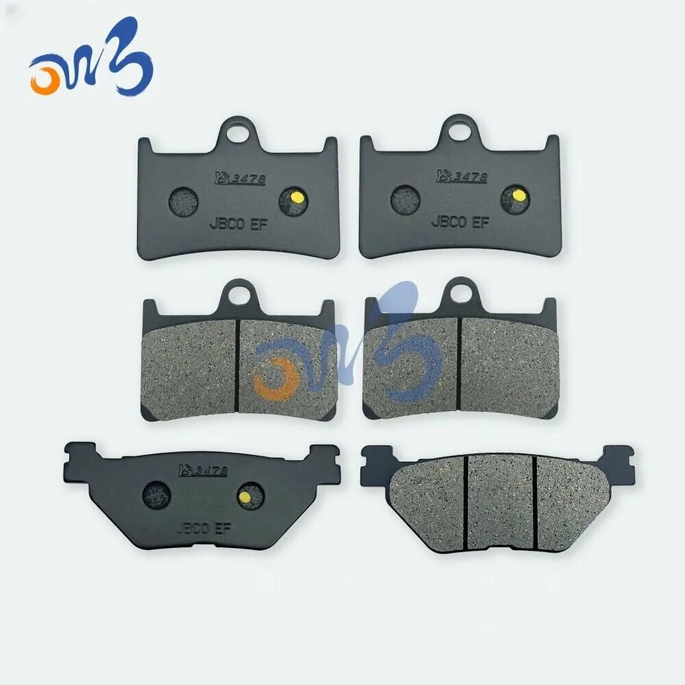 Передние и задние тормозные колодки для YAMAHA TDM900 Non ABS 2002-2015 TDM900A ABS 2005-2013 TDM900X
