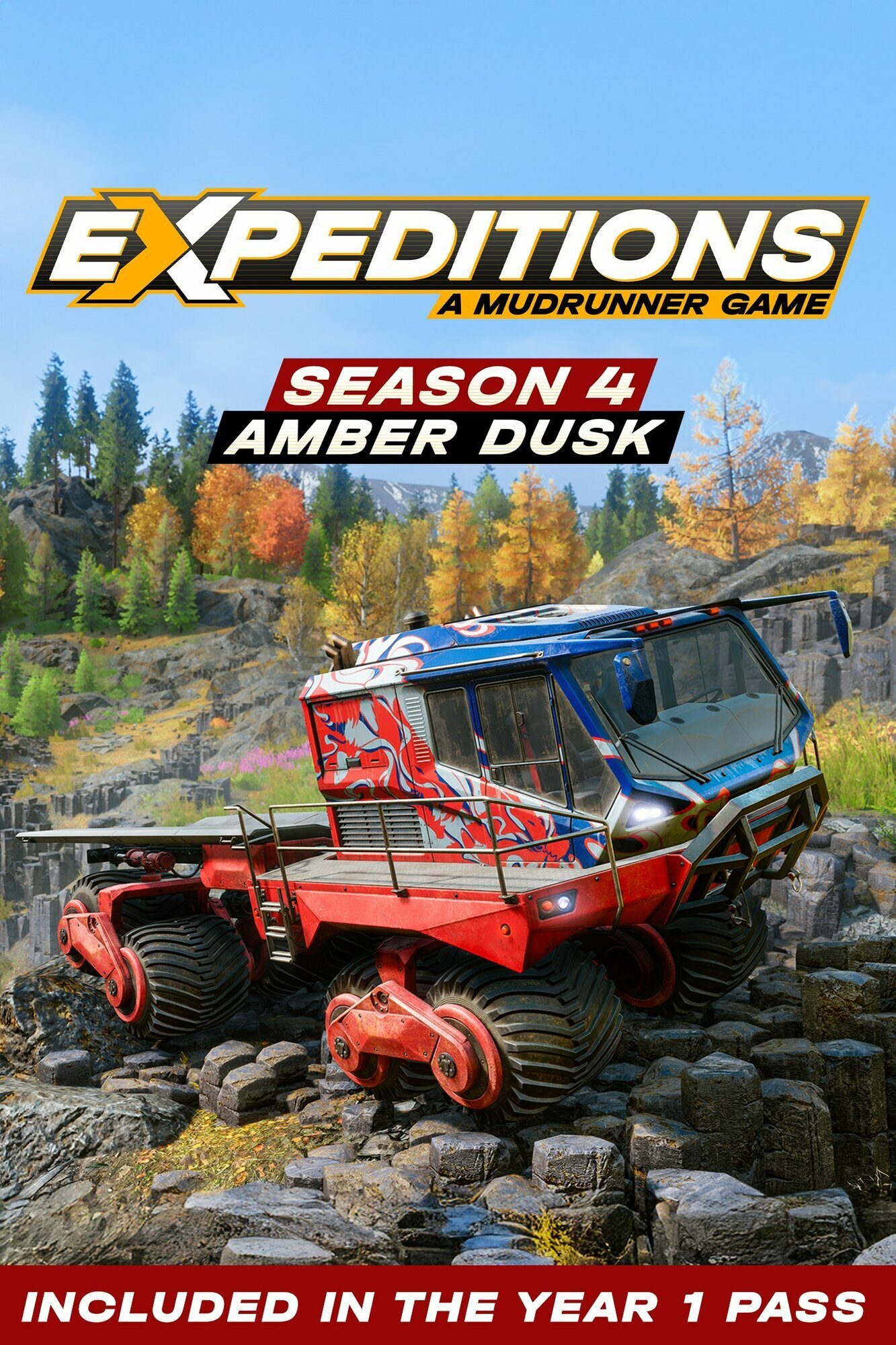 Expeditions: A MudRunner Game - Season 4: Amber Dusk — Season 4 Amber Dusk — дополнение (DLC) — дополнение (DLC) для Xbox / Microsoft Store · Xbox One, Xbox Series X|S · цифровой ключ · нужна базовая