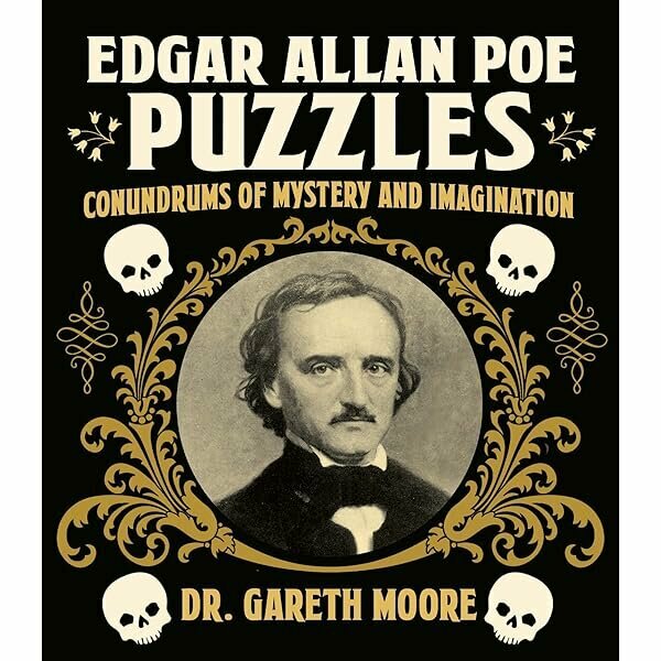 Edgar Allan Poe Puzzles: Conundrums of Mystery and Imagination (Sirius Literary Puzzles, 6)，Reprinted paperback book