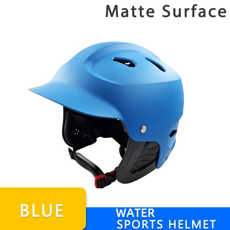 Синий спортивный шлем для водных видов спорта Blue Matte