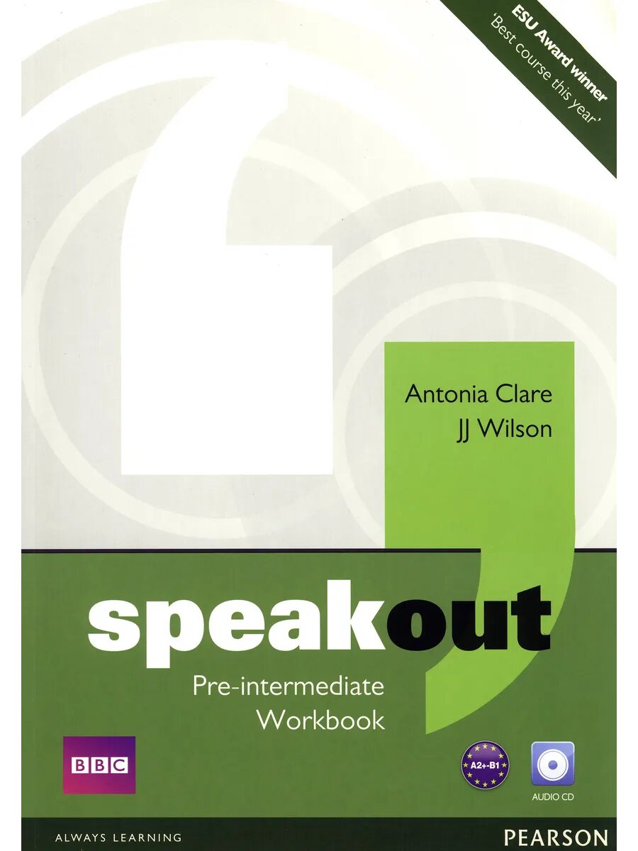 Speakout. Pre Intermediate. Workbook without key (+CD)