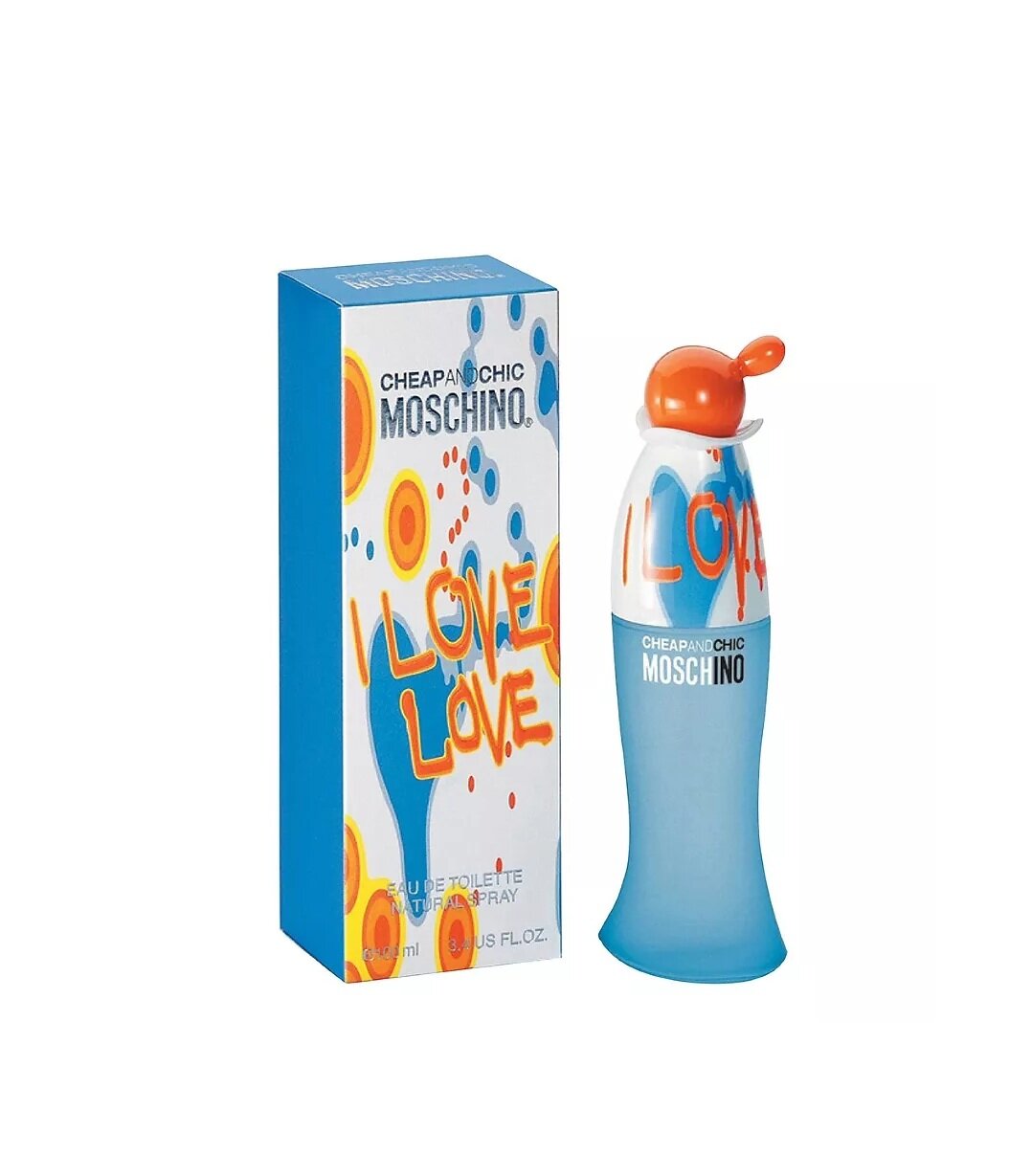 Moschino Cheap & Chic I Love Love 100 мл туалетная вода женская, цитрусовые, цветочные, древесные