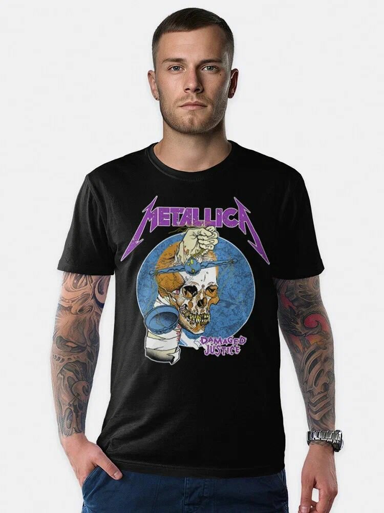 Футболка Metallica / Металлика / Рок
