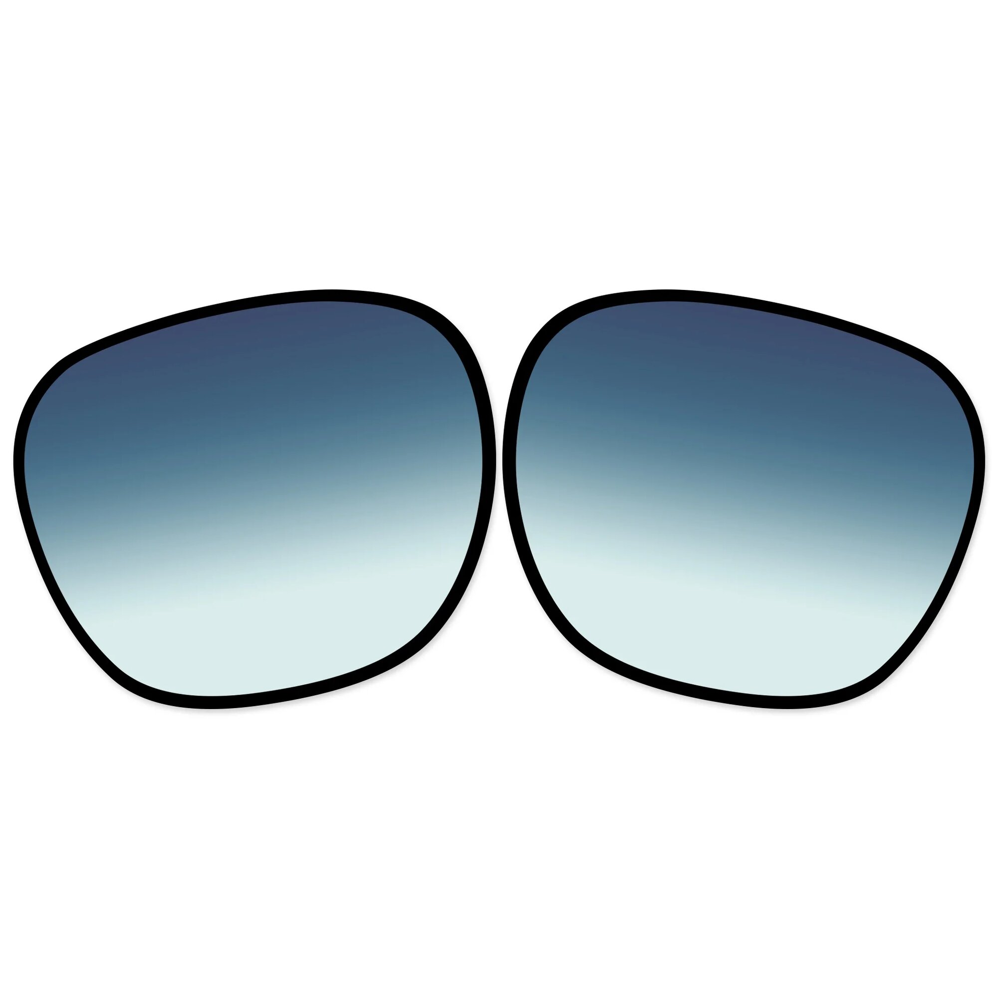 Aaaxopticflow 20+ цветных поляризационных линз для Ray-Ban Meta Wayfarer RW4008 Blue Gradient