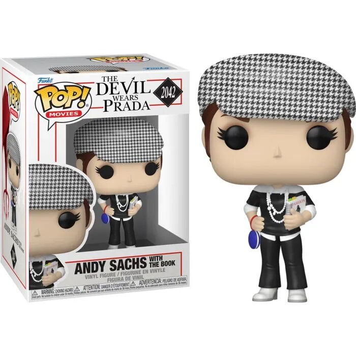 Фигурка Funko POP! THE DEVIL WEARS PRADA 2042# ANDY SACHS WITH THE BOOK