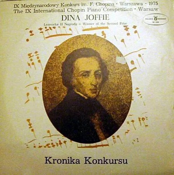 Фредерик Шопен, Дина Джоффи - IX Miedzynarodowy Konkurs Im F. Chopina 1975 NM