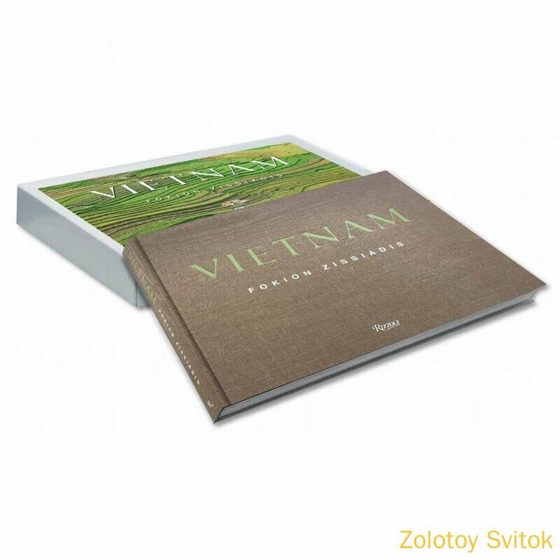Книга Fokion Zissiadis "Vietnam", артбук, дизайнерская бумага, твёрдый переплёт
