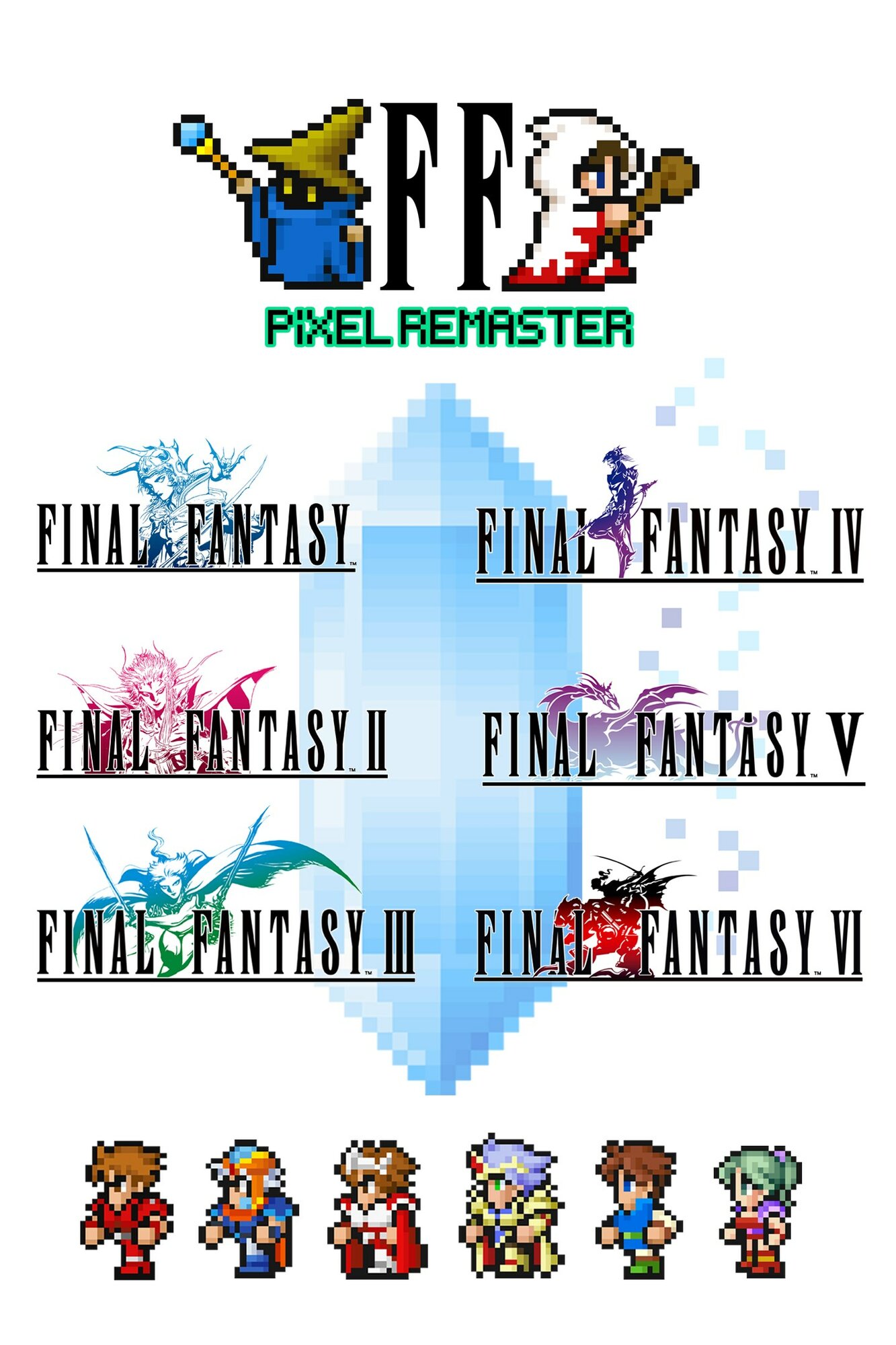 FINAL FANTASY I-VI Bundle — ключ активации Xbox / Microsoft Store · Xbox Series X|S · цифровой ключ · любой регион