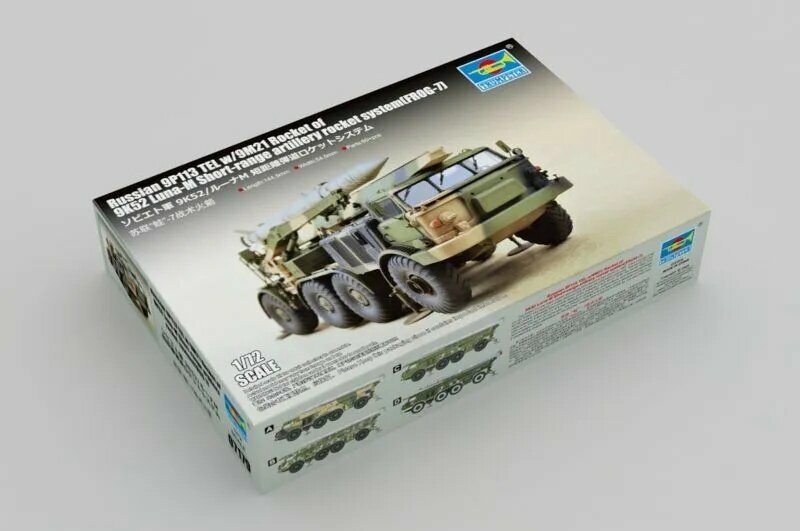 Trumpeter 07179 1/72 Россия 9P113 Луна - М рсзо ракетный комплекс малой дальности Пластиковая модель