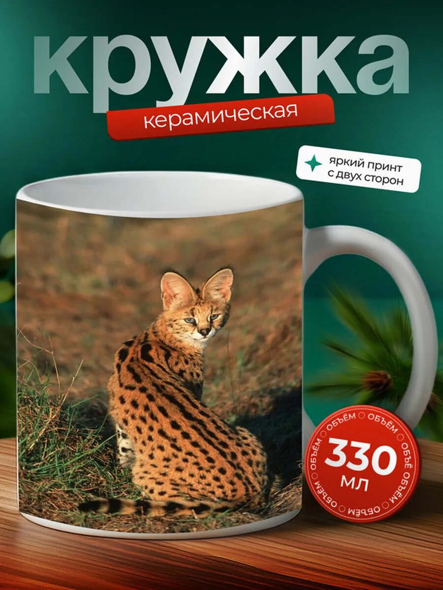 Кружка Саванна кошка 11,