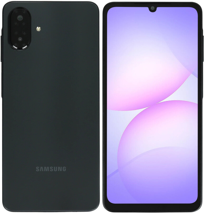 Смартфон Samsung Galaxy A07 4/64Gb LTE Dual sim Black (Global Version)