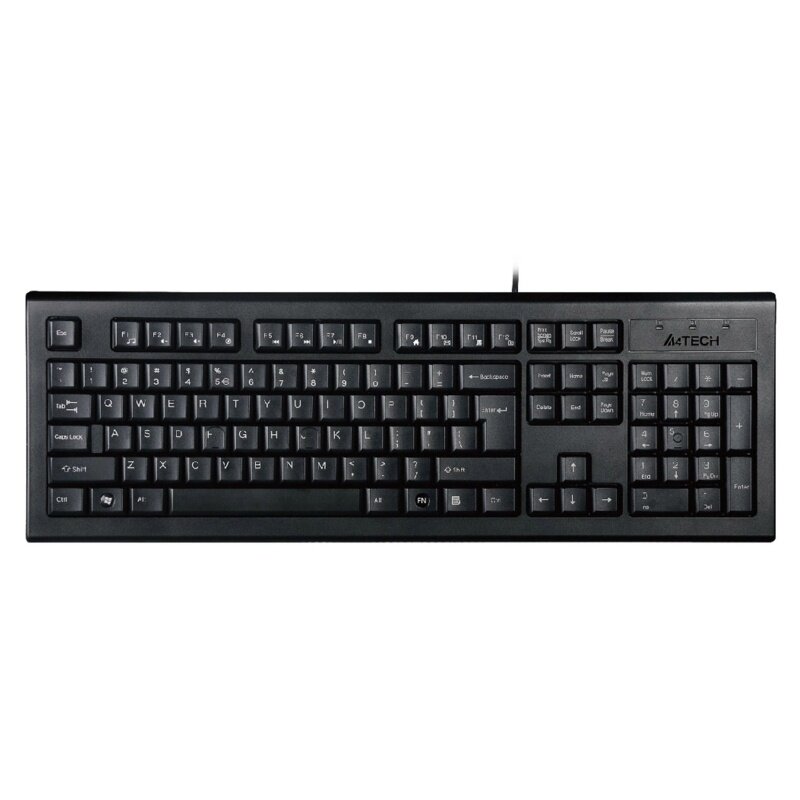 Клавиатура A4Tech Черная, KR-85, USB (570125)