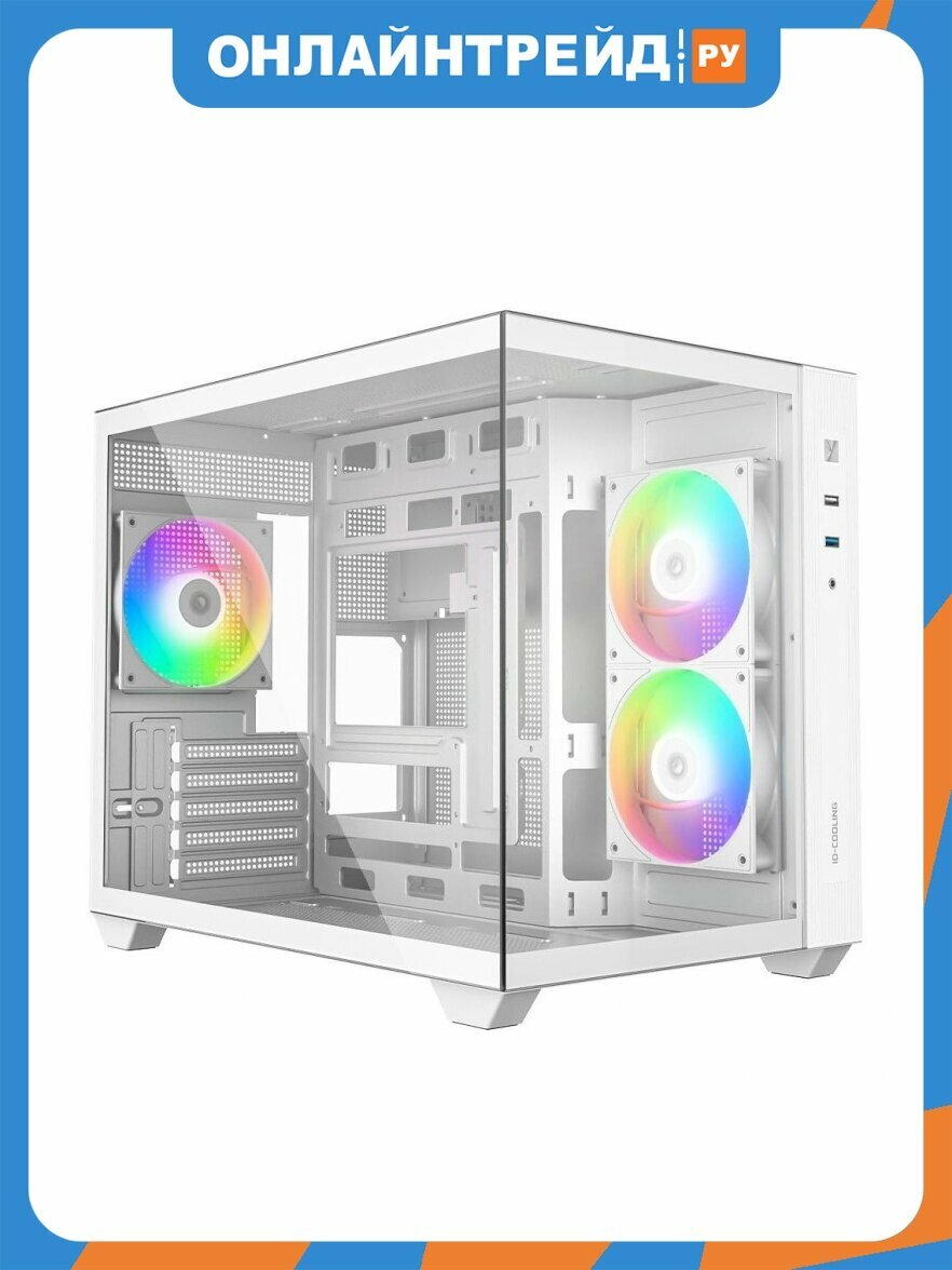 Корпус Id-cooling VIEW 500 ARGB, белый