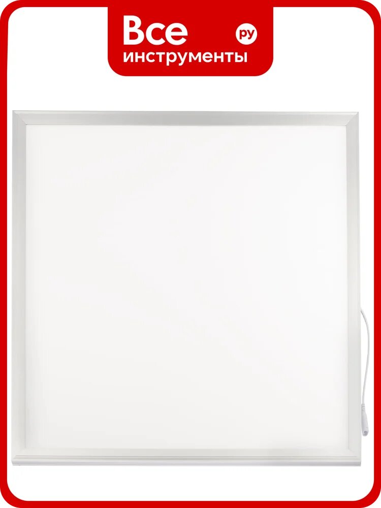 Светодиодная панель ЭРА SPL-510-W-65K-040 IP40 595x595x8, Б0048926, для освещения школ