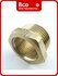Футорка Профитт 3/4"x1/2" соединения труб разного типа, латунный фитинг внутренн...