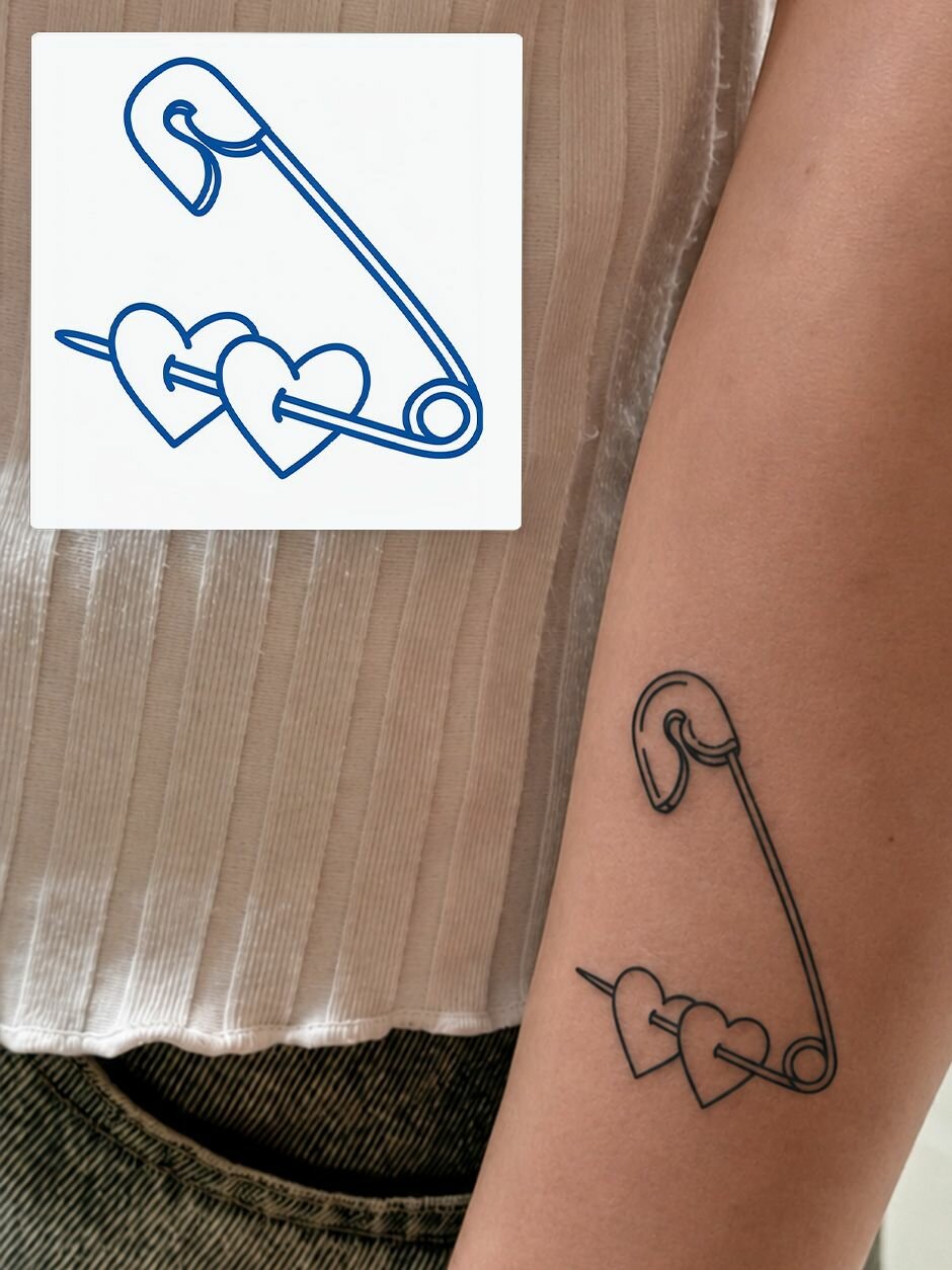 Tattoo'шки Временные тату без пленки (темнеют через 24 часа) 5*5см 5x5 см временные татуировки