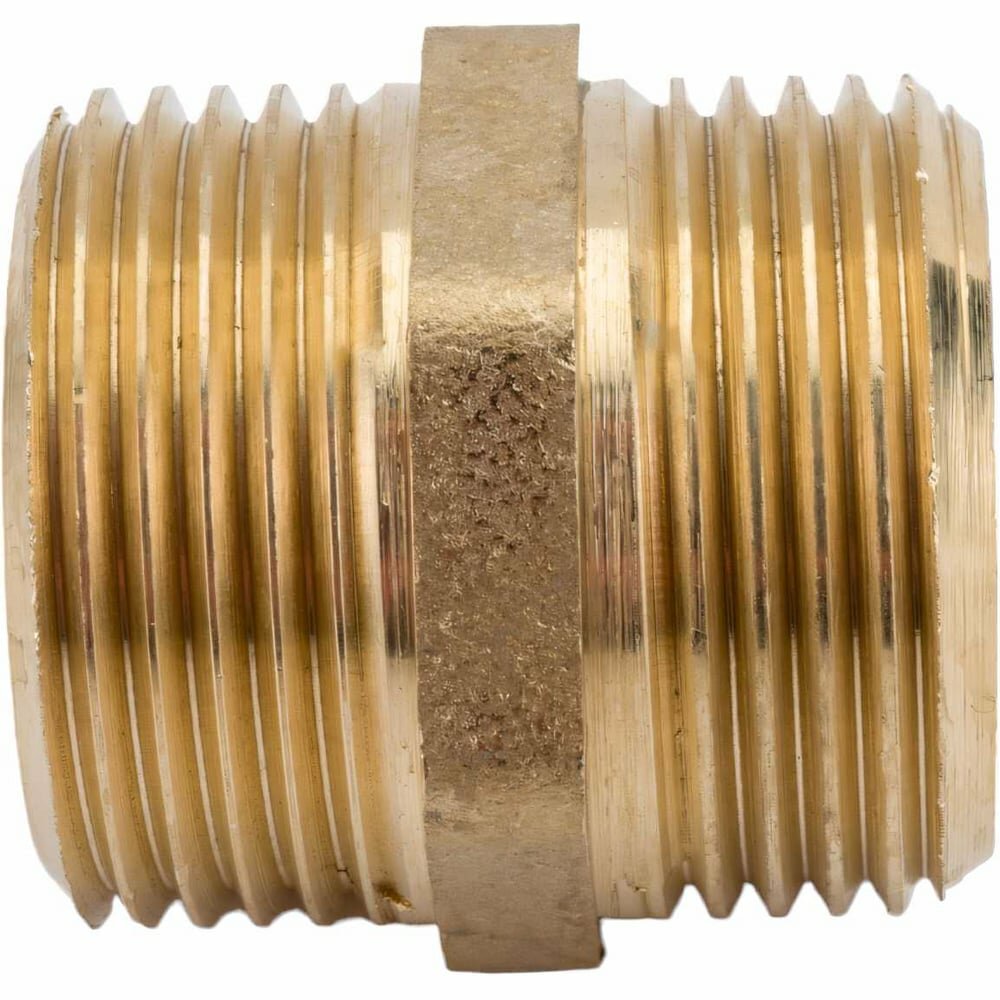Ниппель прямой LD PRIDE DN20 (3/4") НР/НР латунь с биркой LD.65.511.20 — фото 1