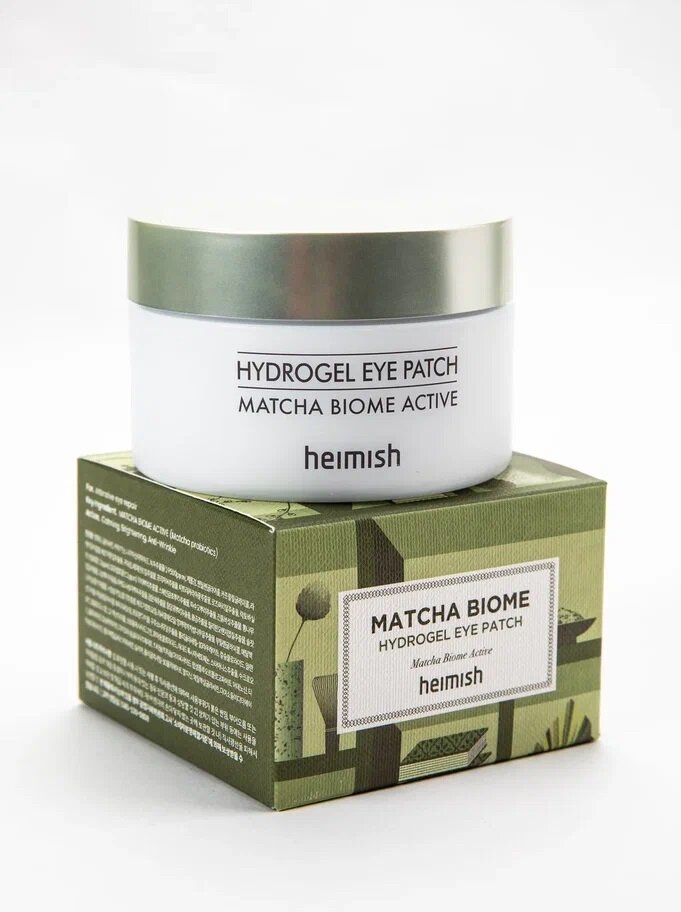 Heimish Патчи для глаз с чаем матча Matcha Biome Hydrogel Eye Patch, 60 шт