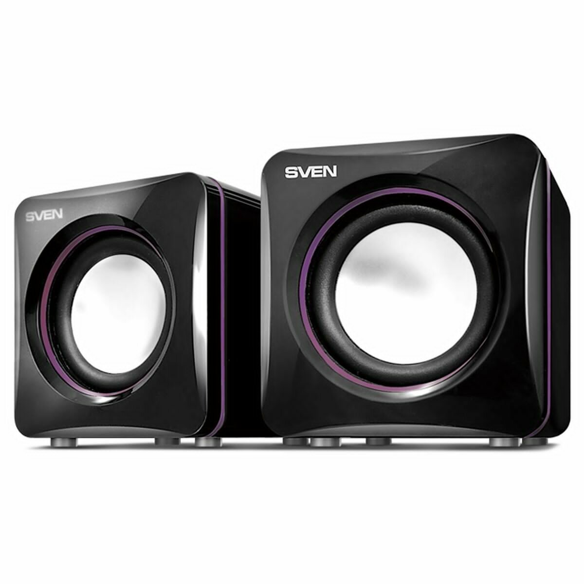 Колонки Sven 315, 2x2,5W, питание через USB, черный (SV-0110315BK)