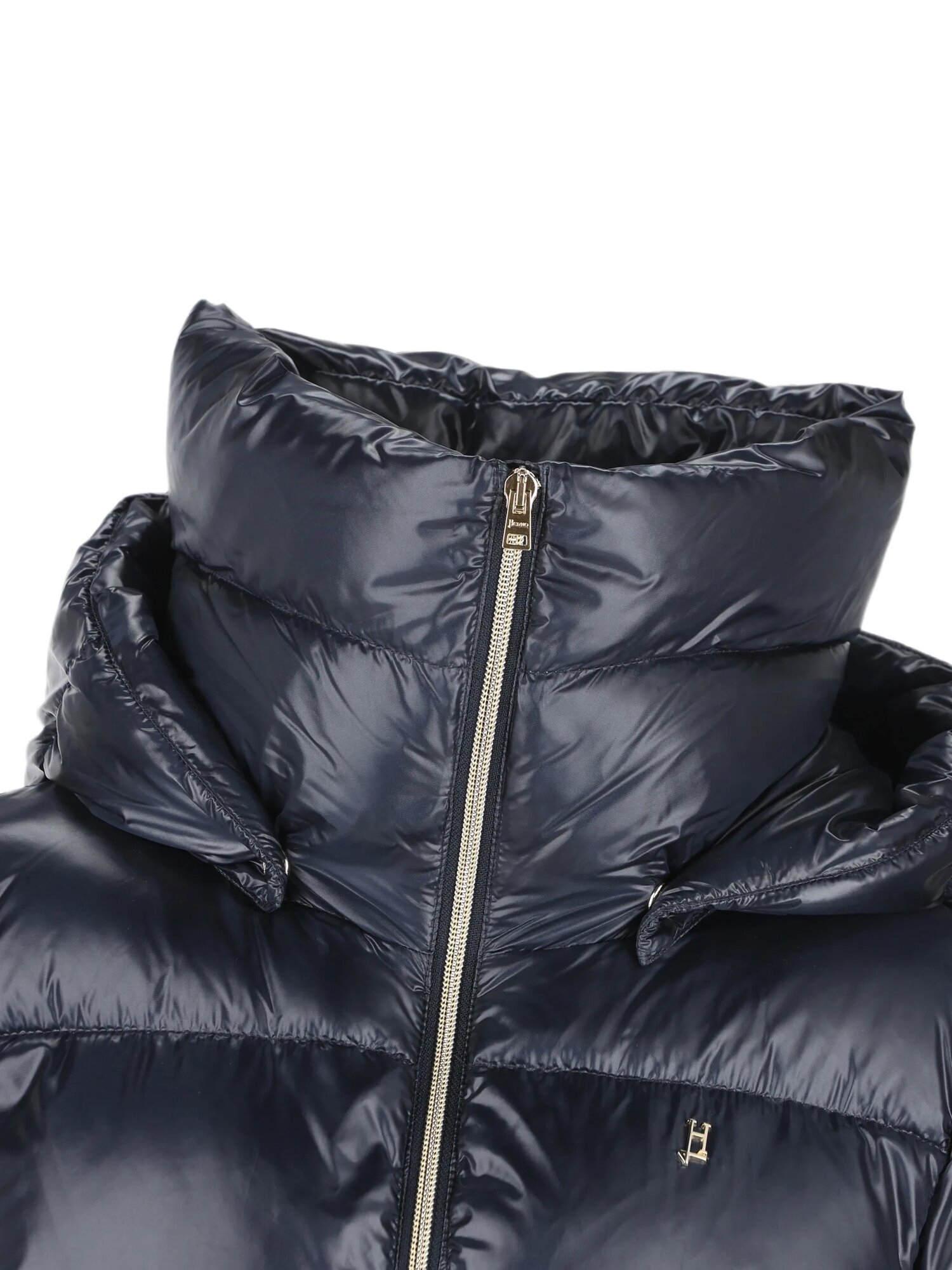 Куртка Herno Hooded padded jacket, размер 12 лет, синий — фото 1