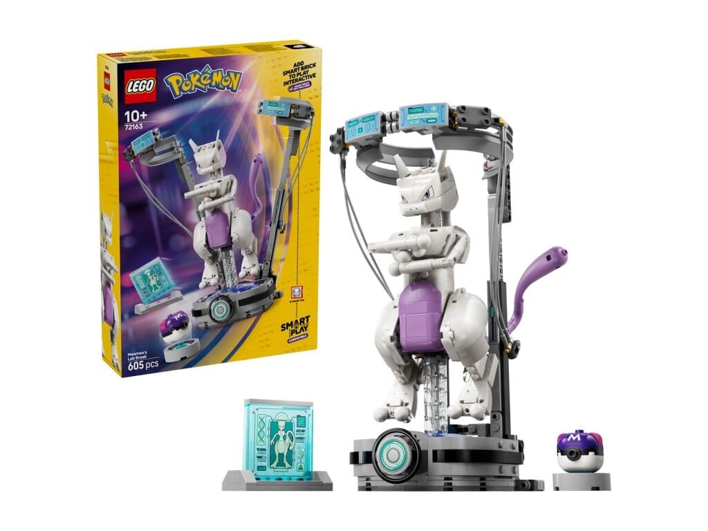 Конструктор LEGO Pokemon 72163 Mewtwo's Lab Break Перерыв в лаборатории Мьюту