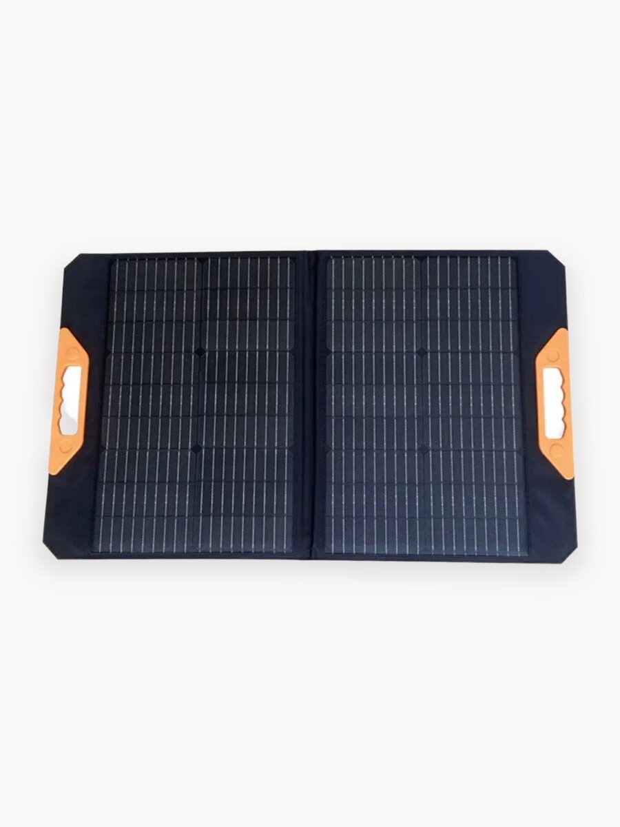 Портативная складная солнечная панель 110W (чемодан/раскладушка)