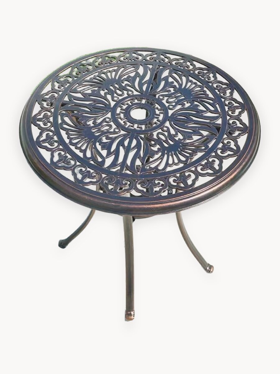 Садовый стол, Металл 68х70 см