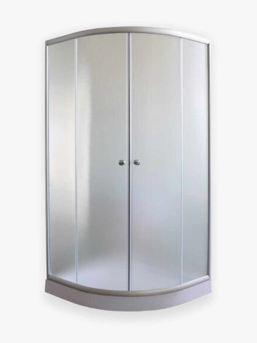 Душевой уголок ASTERA PB 69 (900/900/1950) низкий поддон стекло матовое