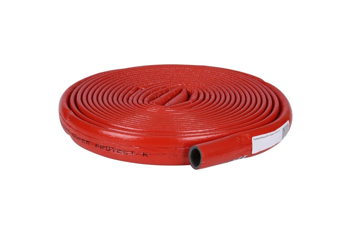Утеплитель, теплоизоляция 28/4 мм (11 метров) Energoflex Super Protect Красный
