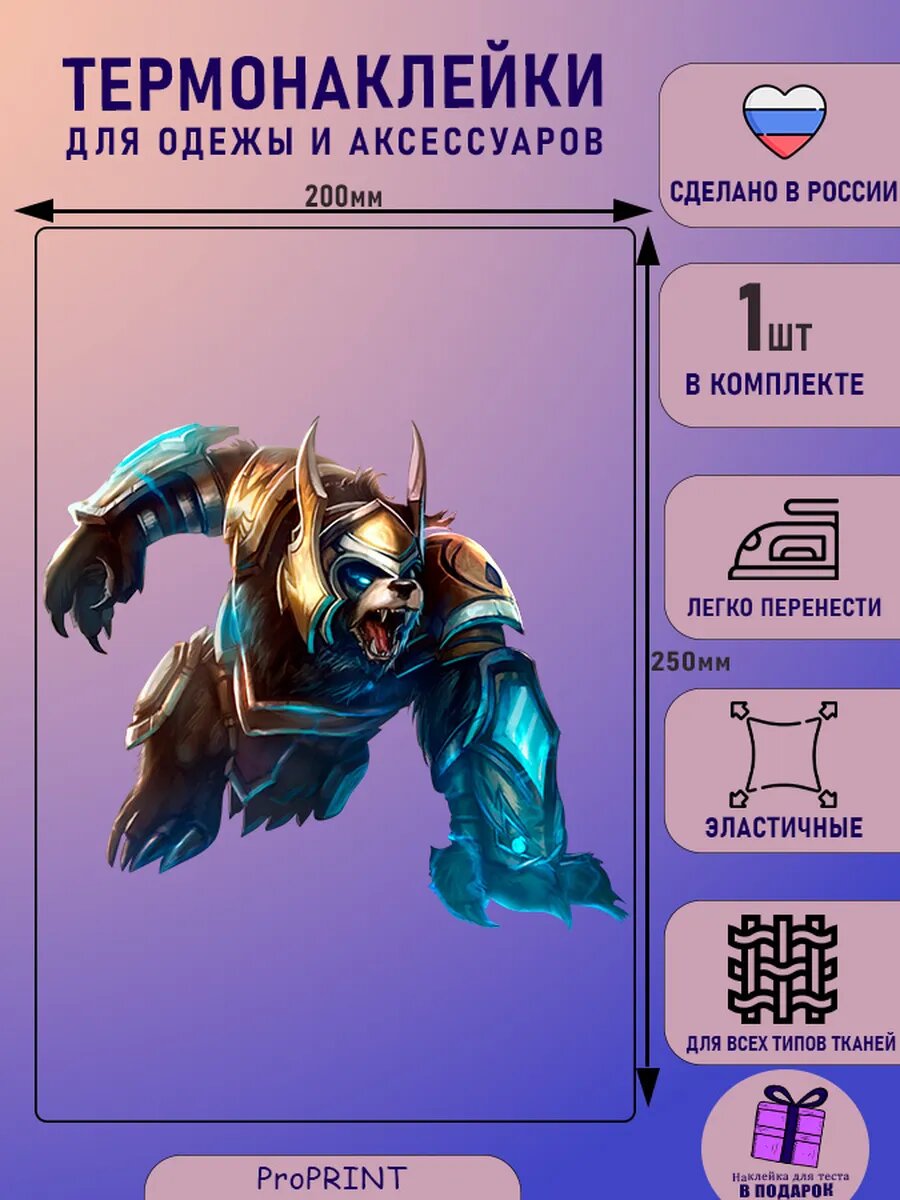 Термонаклейка на одежду