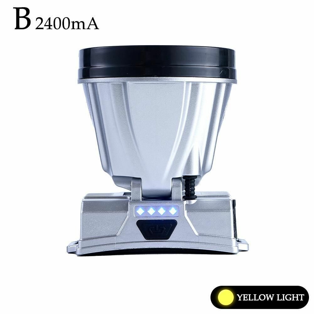 Суперяркая фара дальнего действия, перезаряжаемая налобная ксеноновая лампа для ночной рыбалки, шахтерская лампа, фонарик для кемпинга лучший