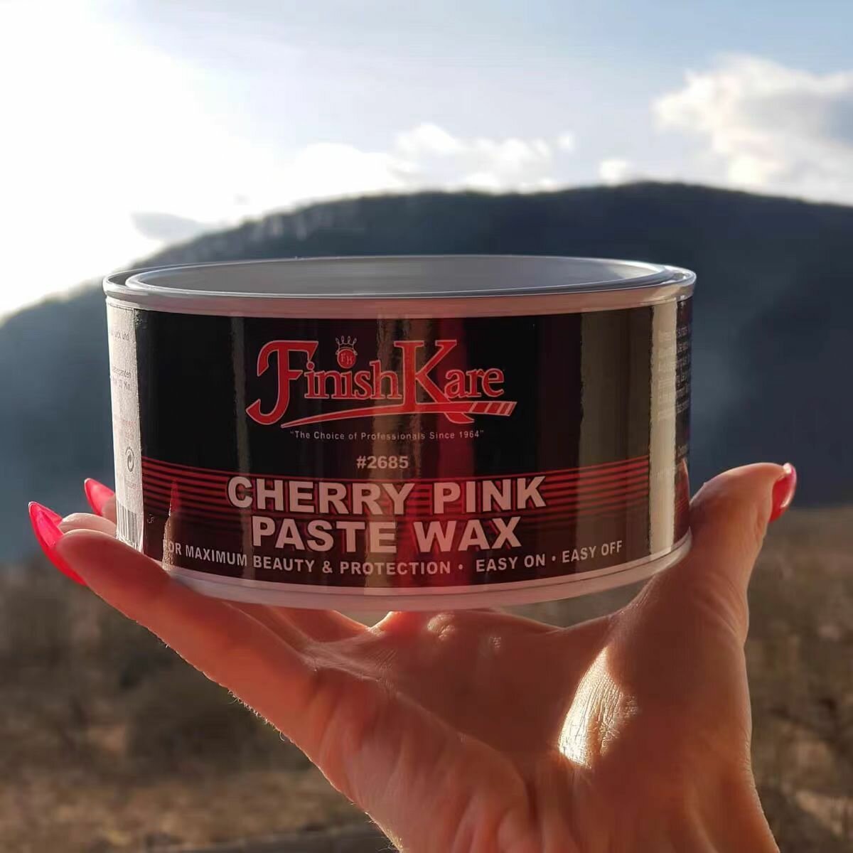 Высокотемпературный воск FinishKare Shark Wax для колесных дисков, пальмовый воск, универсальный автомобильный воск для полировки и ухода