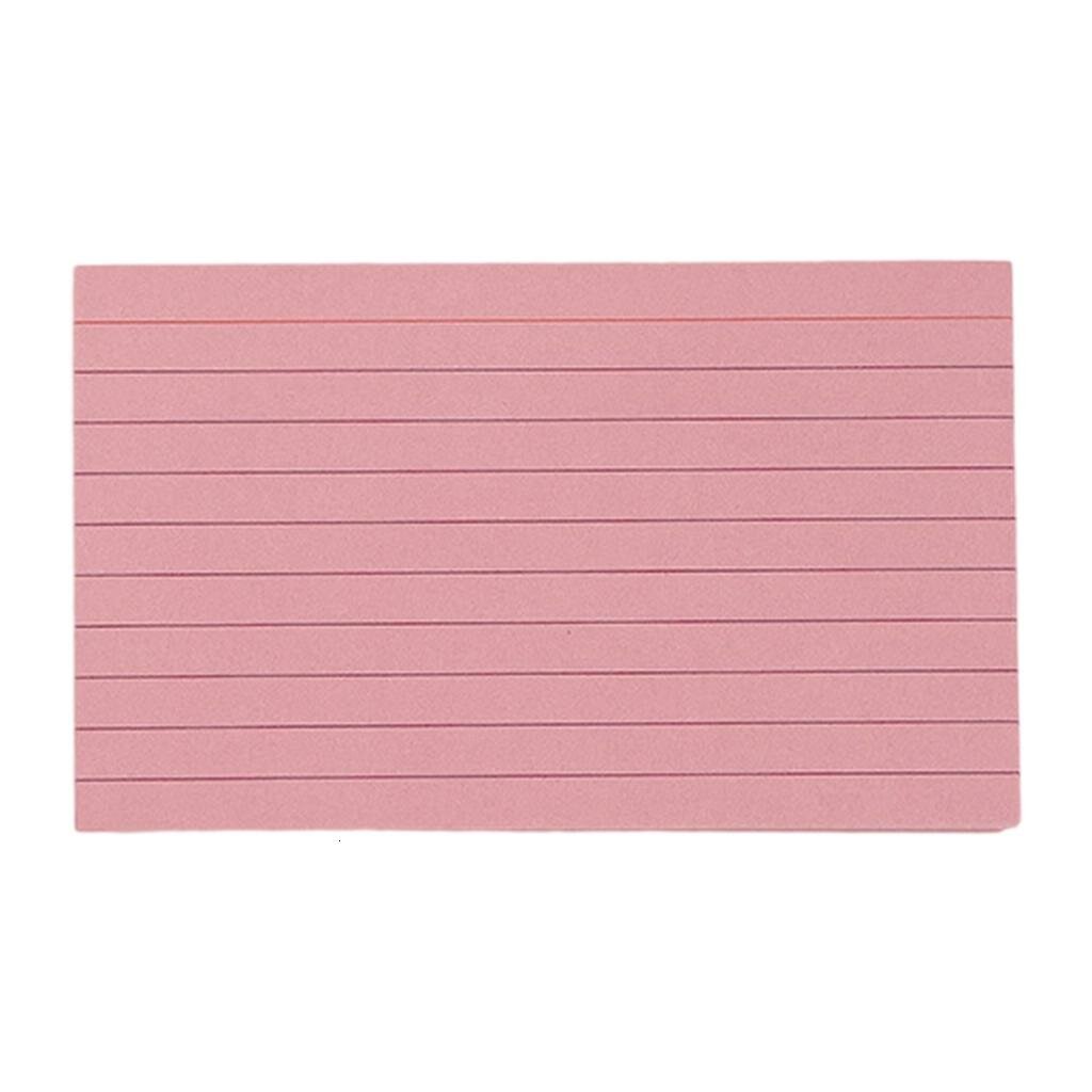 Цветные заметки 3×5 дюймов, 50 шт, красный