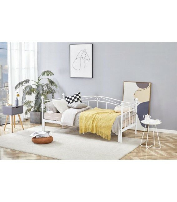 Кровать Halmar ARIZA (белый) 90/200