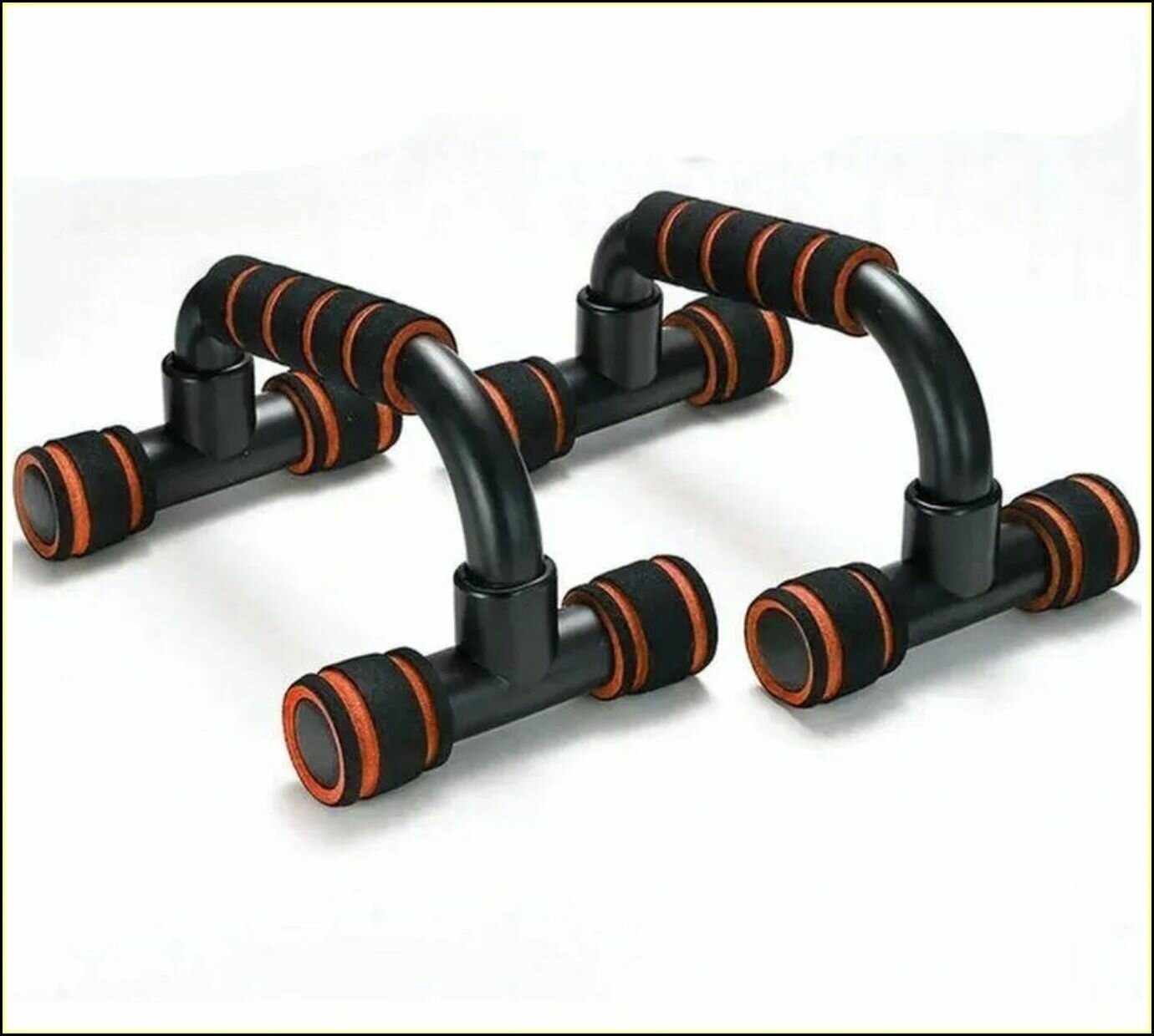Portable push up stand I-shaped home fitness men's abdominal and chest muscle exercise aid