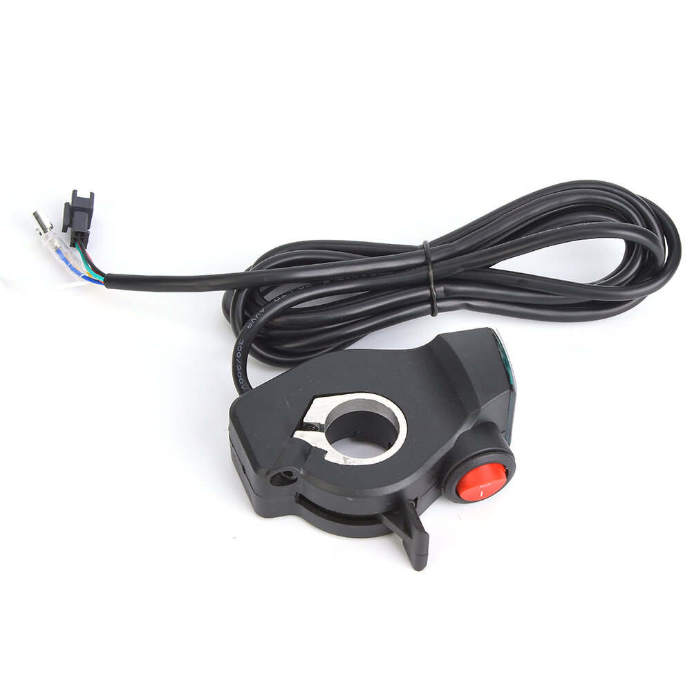 E Bike Thumb Throttle LCD Digital Battery Voltage Display Switch