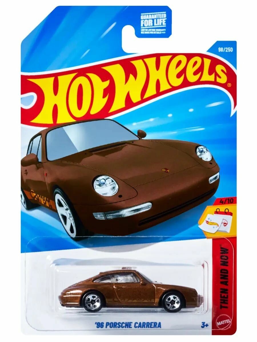 JJJ59 Hot Wheels машинка металлическая игрушка коллекционная масштабная модель 96 Porsche Carrera кейс 2026