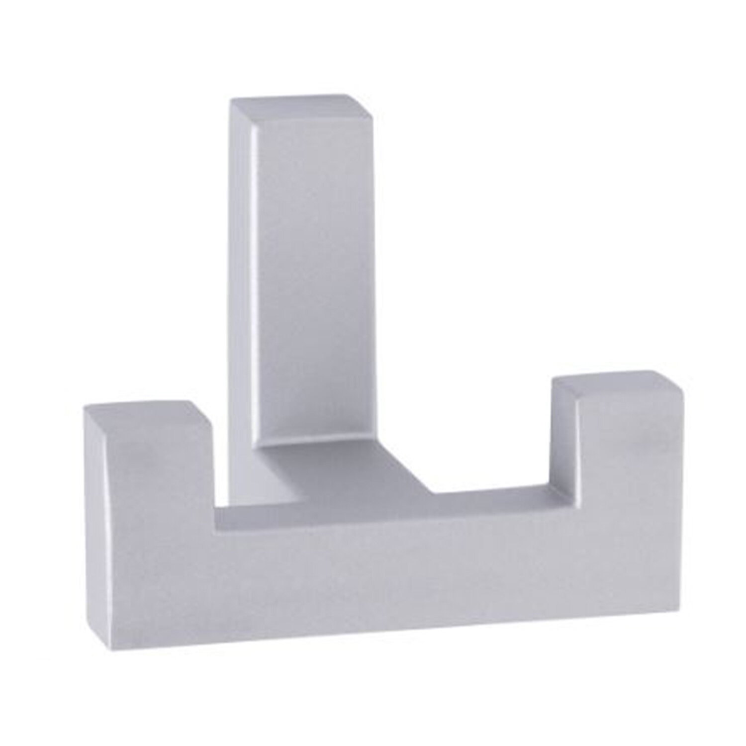 Крючок двухрожковый EVA NEO / алюминий матовый SC