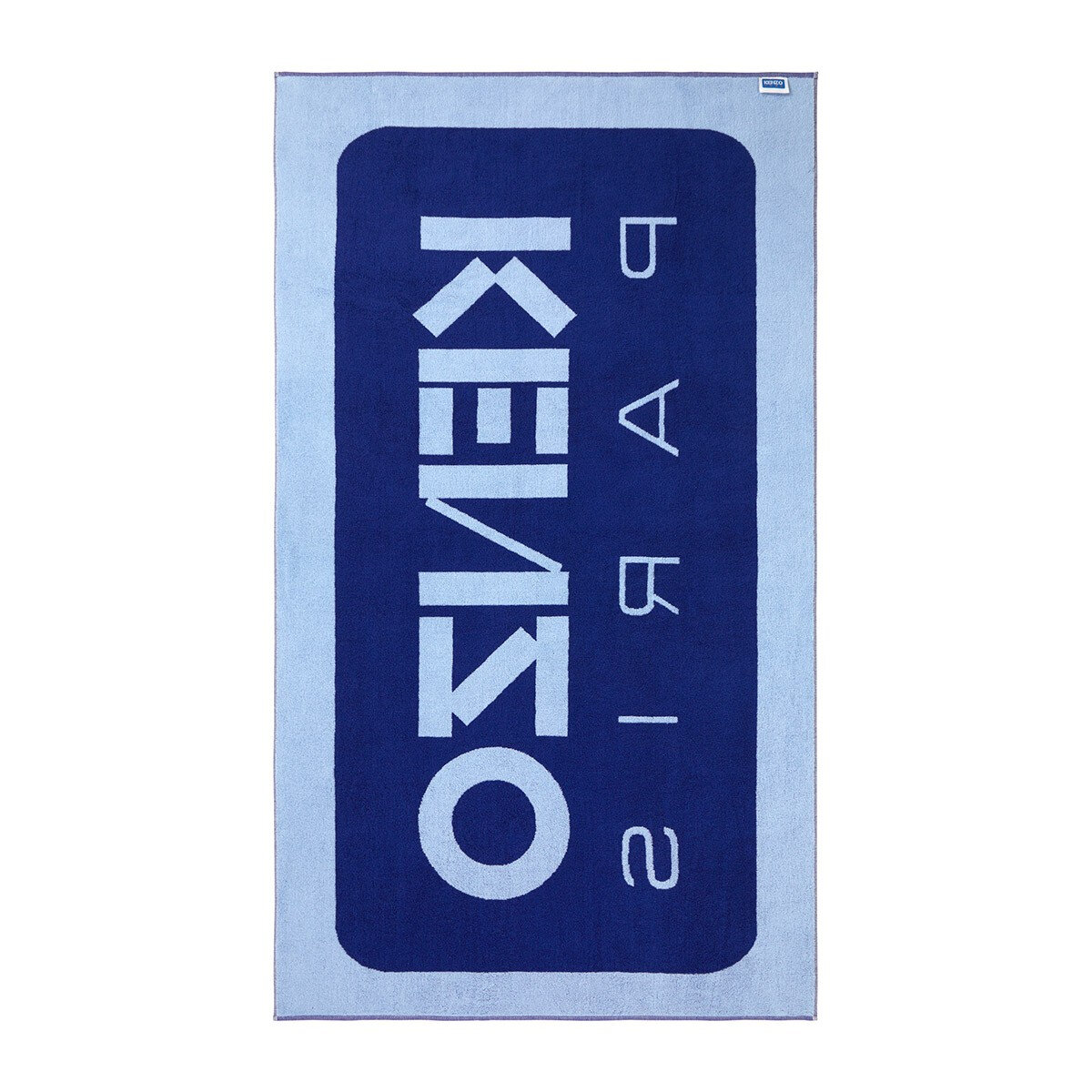 Полотенце пляжное Kenzo Лейбл (Label) Ультрамарин (Outremer) 90x160 см