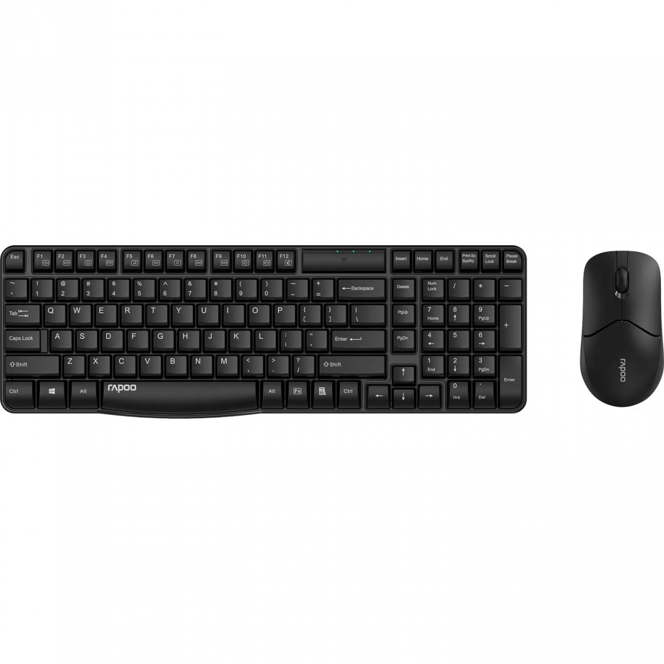 Набор клавиатура+мышь RAPOO беспр. X1820-BL черный (10363) 2456341