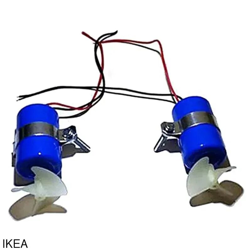 1 пара RC лодка подводный мотор подруливающий 7.4V 16800RPM CW CCW 3-лопастной