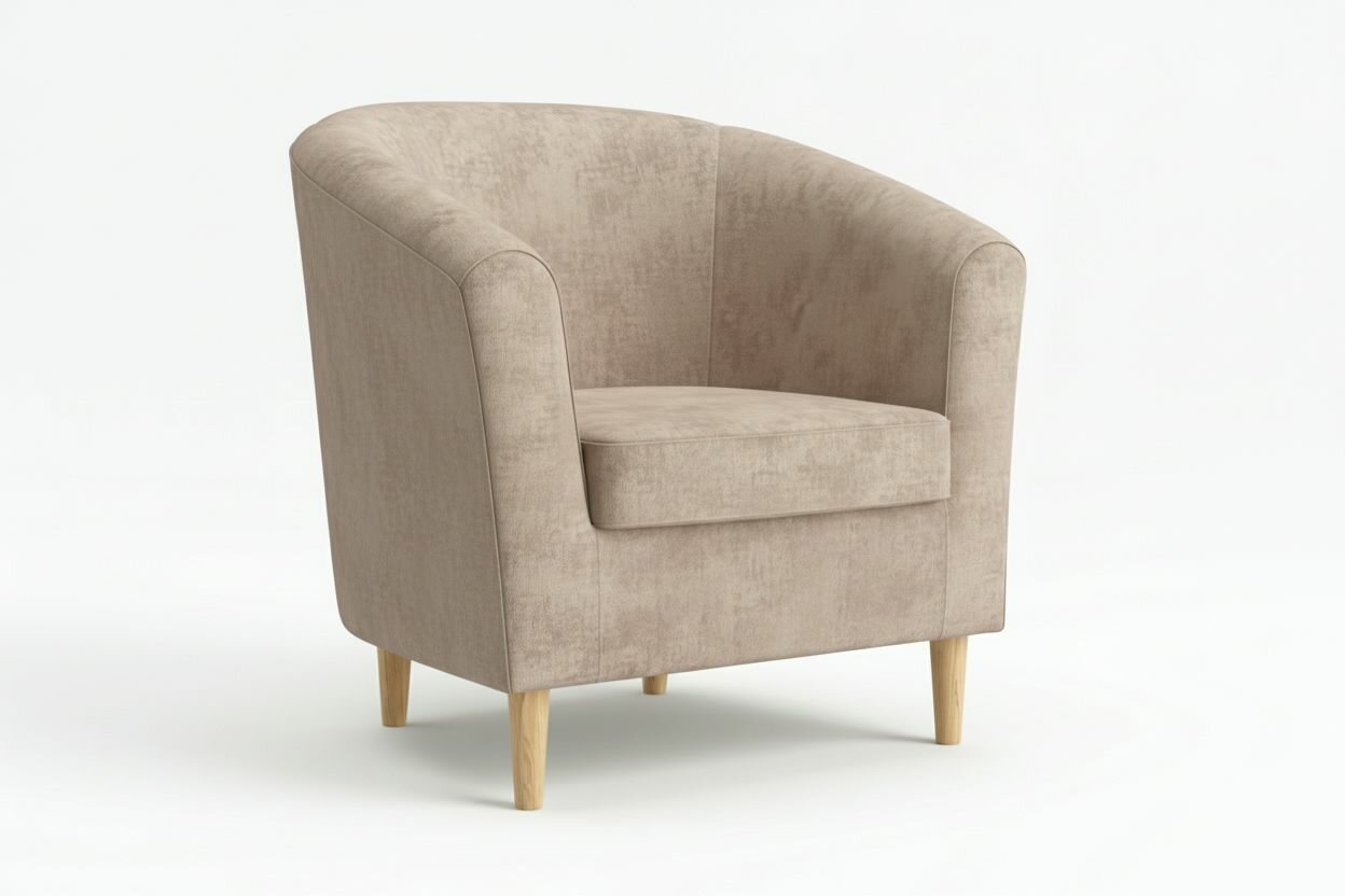 Кресло мягкое веста Lounge 6 бежевое