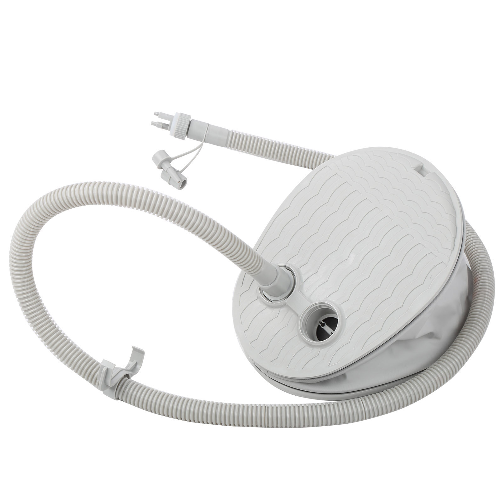 Ножной Насос Для Надувных Лодок: Размер 28x22x17 см, Вес 1.1 кг, 3 Насадки - Быстрое Накачивание До 5 PSI Портативный Насос For Кемпинг, Водные Виды Спорта и Пляжного Инвентаря