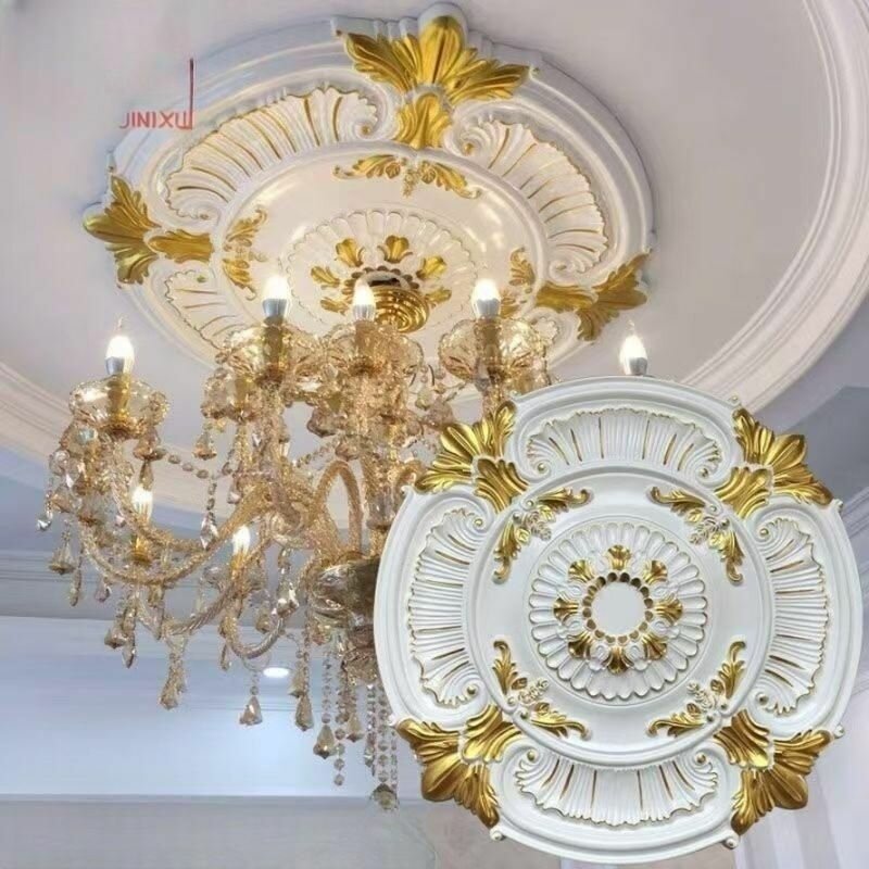 Цветной Декоративный элемент розетка потолочная