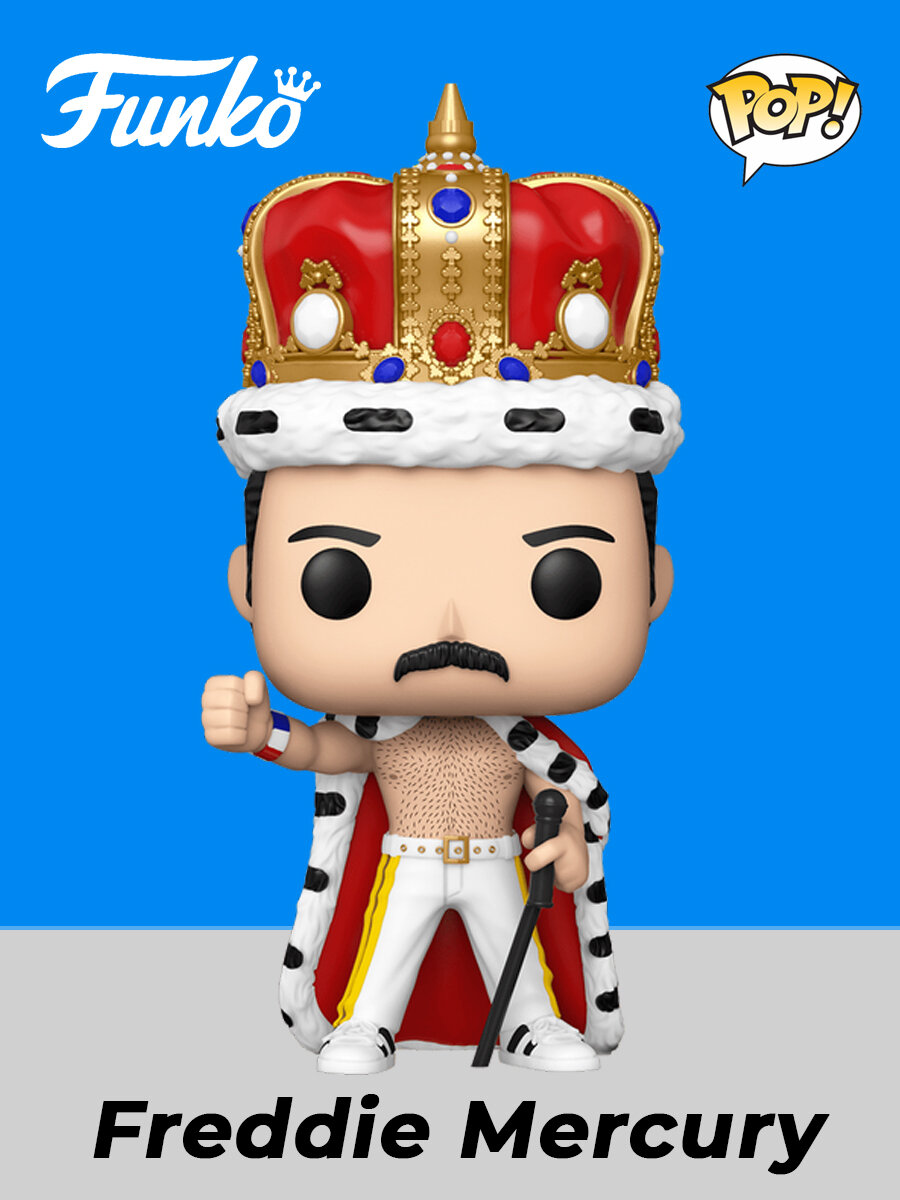 Фигурка Funko POP! Rocks: Queen: Freddie Mercury King (184) 50149