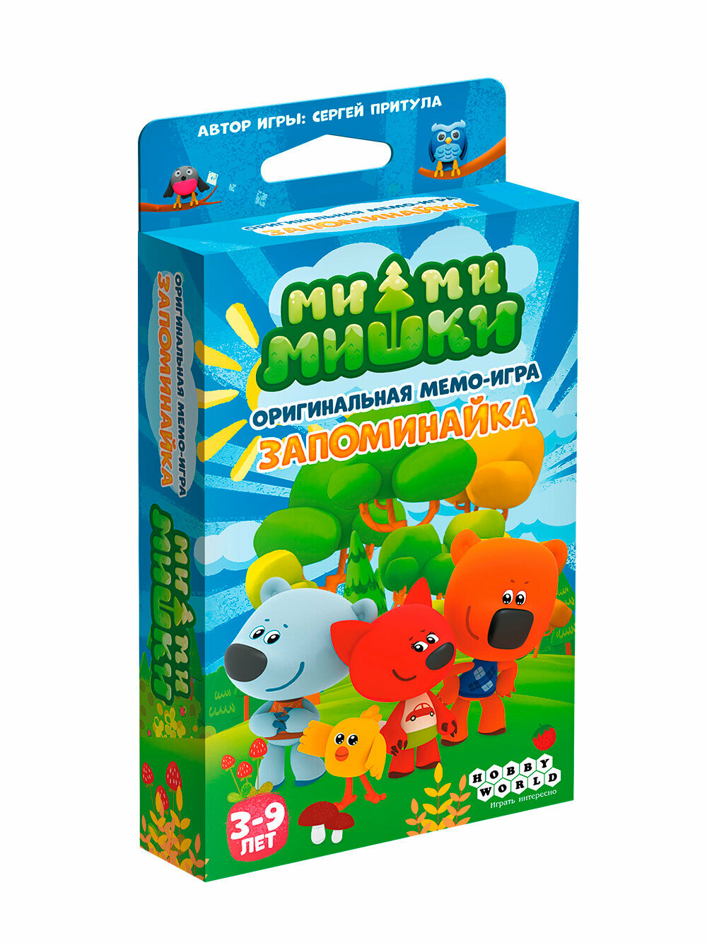 Игра настольная Hobby World Ми-ми-мишки Запоминайка для детей от 3 лет для 2-6 игроков