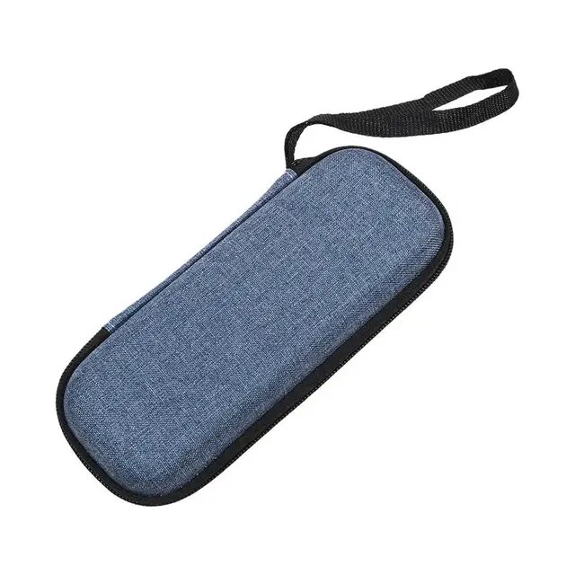 Чехол для хранения мужских бритв, водонепроницаемый дорожный футляр для бритв из ЭВА, защитный чехол для бритвы с сетчатым карманом, дорожный футляр для бритвы на молнии.