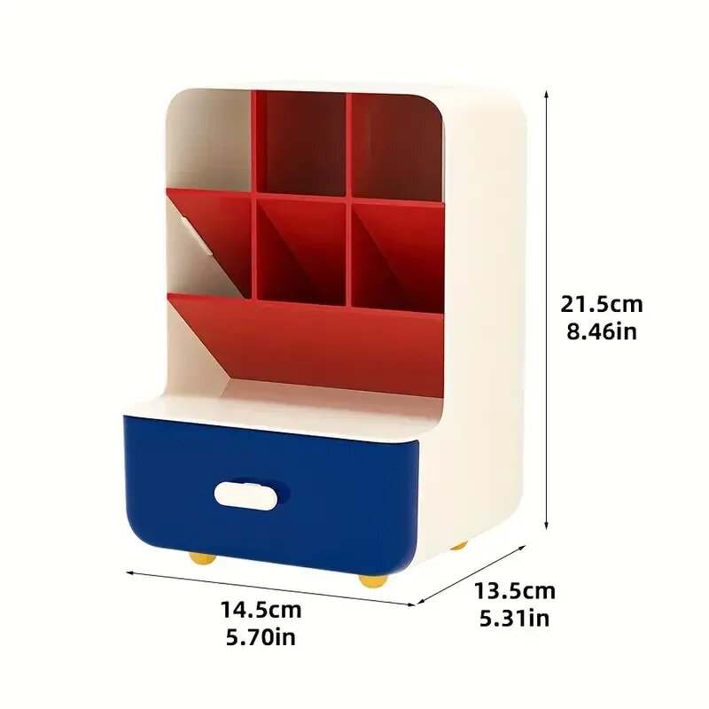 Аксессуары для офисного стола большой емкости, держатель для ручек с несколькими отделениями, настольный органайзер, коробки для хранения канцелярских принадлежностей, школьные карандаши