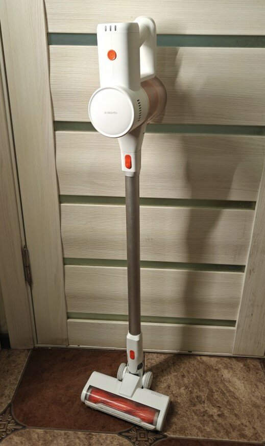 Пылесос вертикальный Xiaomi Vacuum Cleaner G20 Lite с подсветкой, циклонный фильтр, белый, уценка