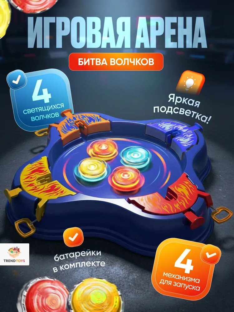 Настольная игра Битва волчков на арене